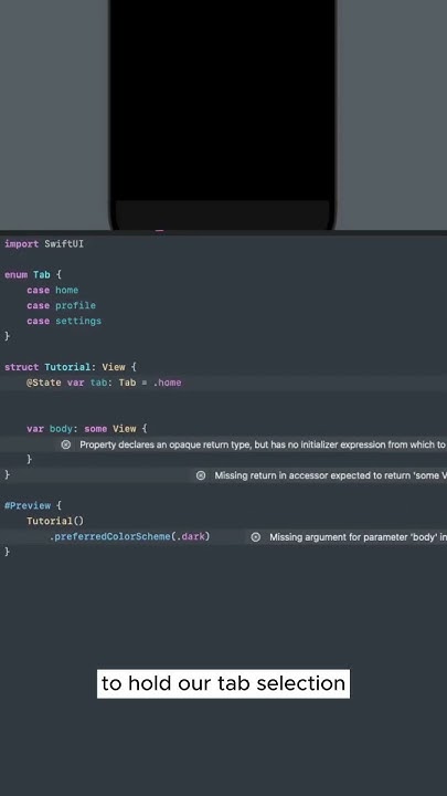 Setting Up A Tabview In Swiftui Iosdeveloper Coding Computerscience Programming Youtube