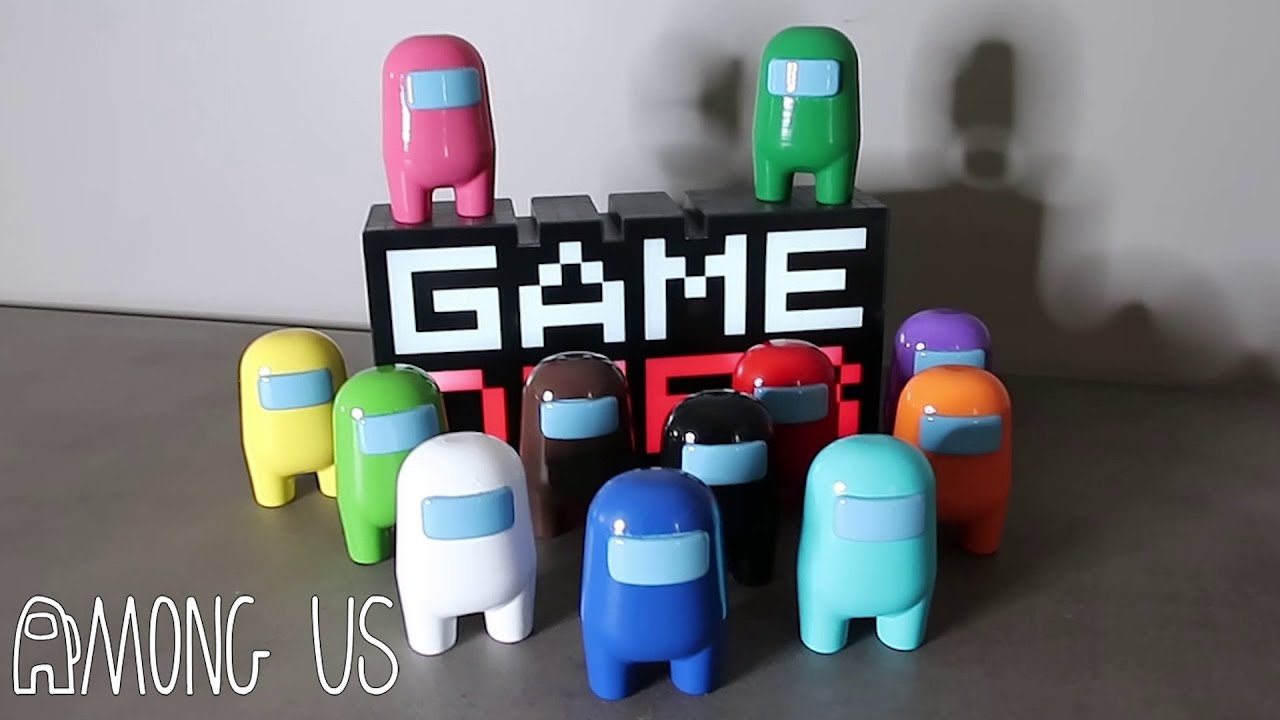 Among Us figurines All 12 (3D Printed) - YouTube