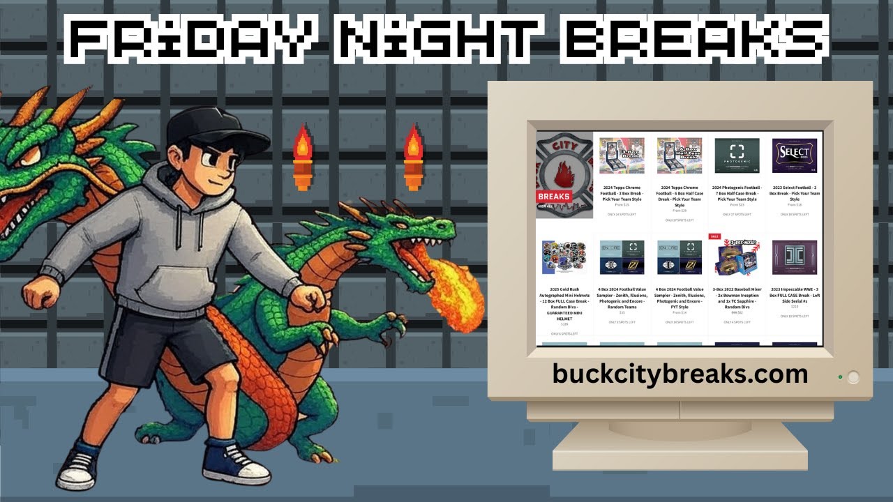 Friday Night Breaks is BACK! Live Group Breaks (NFL, MLB and MORE) 04. ...