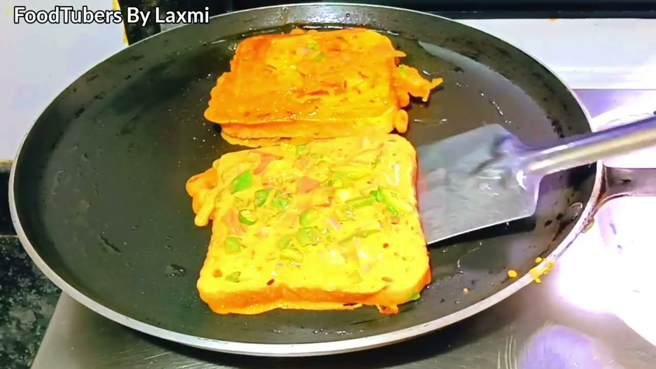 Crispy, Tasty & Healthy BESAN TOAST SANDWICH In Just 10 Mins. // Easy ...