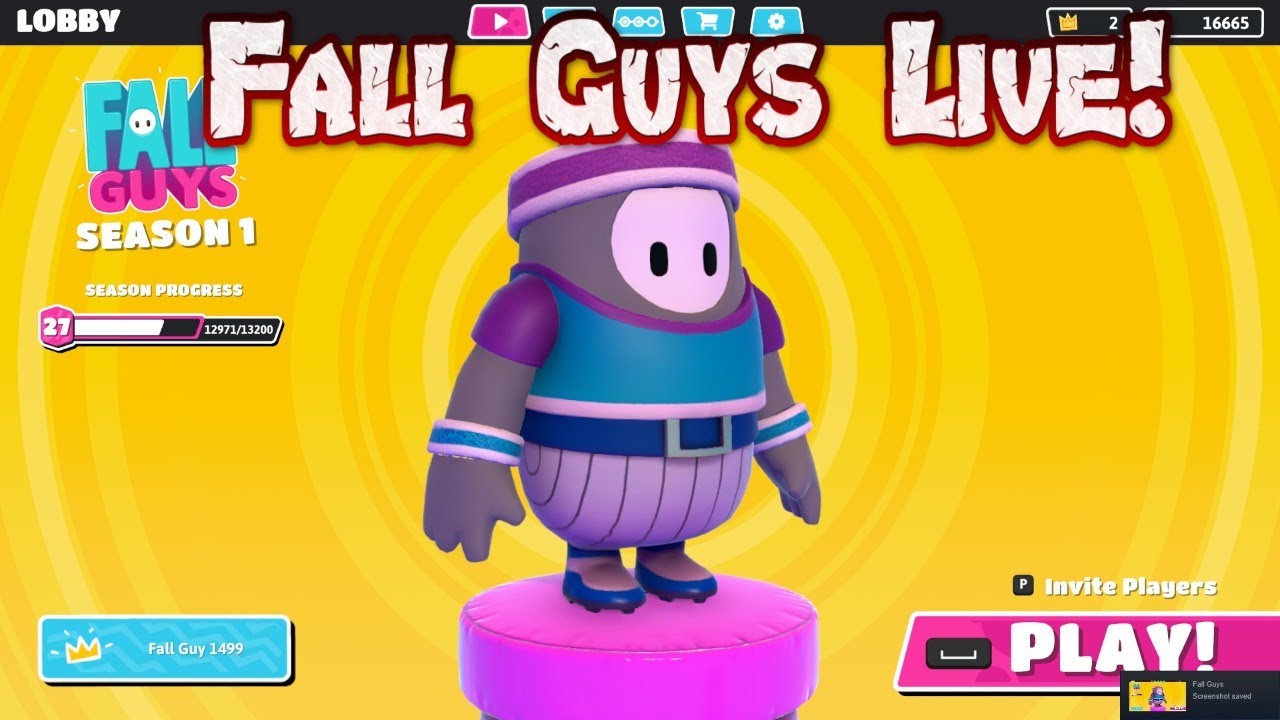 My First Victory! I Won Fall Guys!!!!! - YouTube