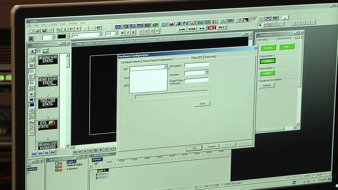 Chyron Training - YouTube