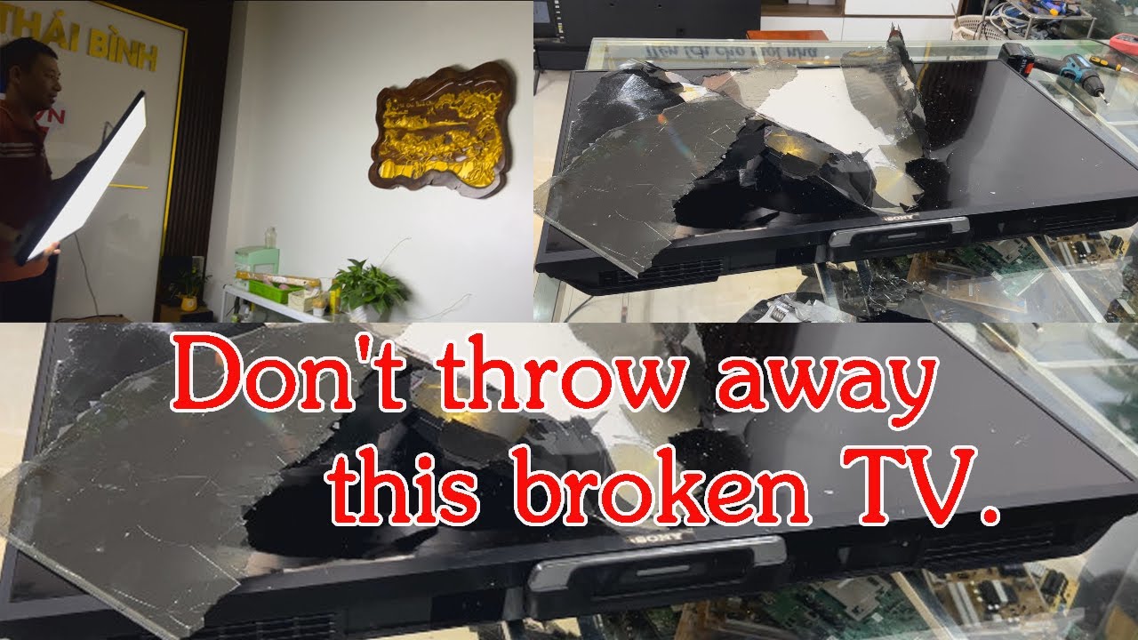 DON'T Throw Away Your Broken TV Without Watching This Video First ...