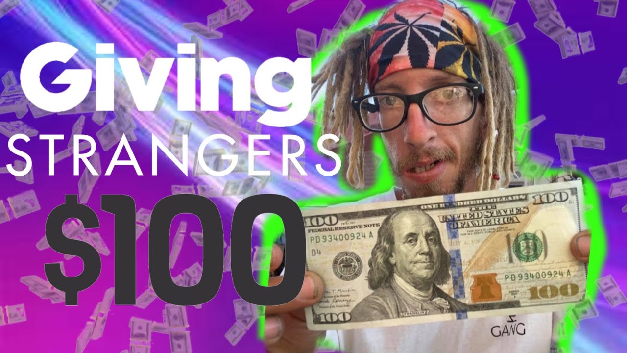 Giving Strangers Free Money - YouTube