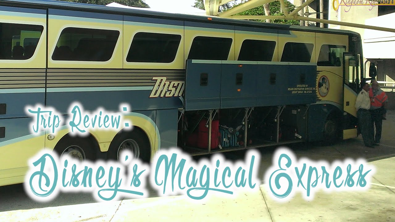 Disney's Magical Express | WDW Trip Review | KK5571 - YouTube