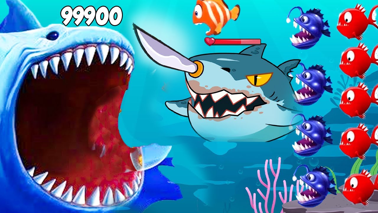 Fish Eater IO - Big Fish All Levels Save The Fish Video Gameplay Mobile ...