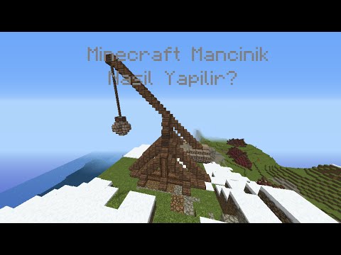 Minecraft Mancınık Nasıl Yapılır? [Trebuchet] - YouTube