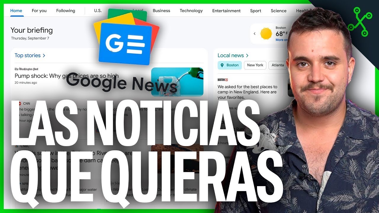 GOOGLE NEWS ha vuelto: Cómo CONFIGURAR el BUSCADOR DE NOTICIAS de ...