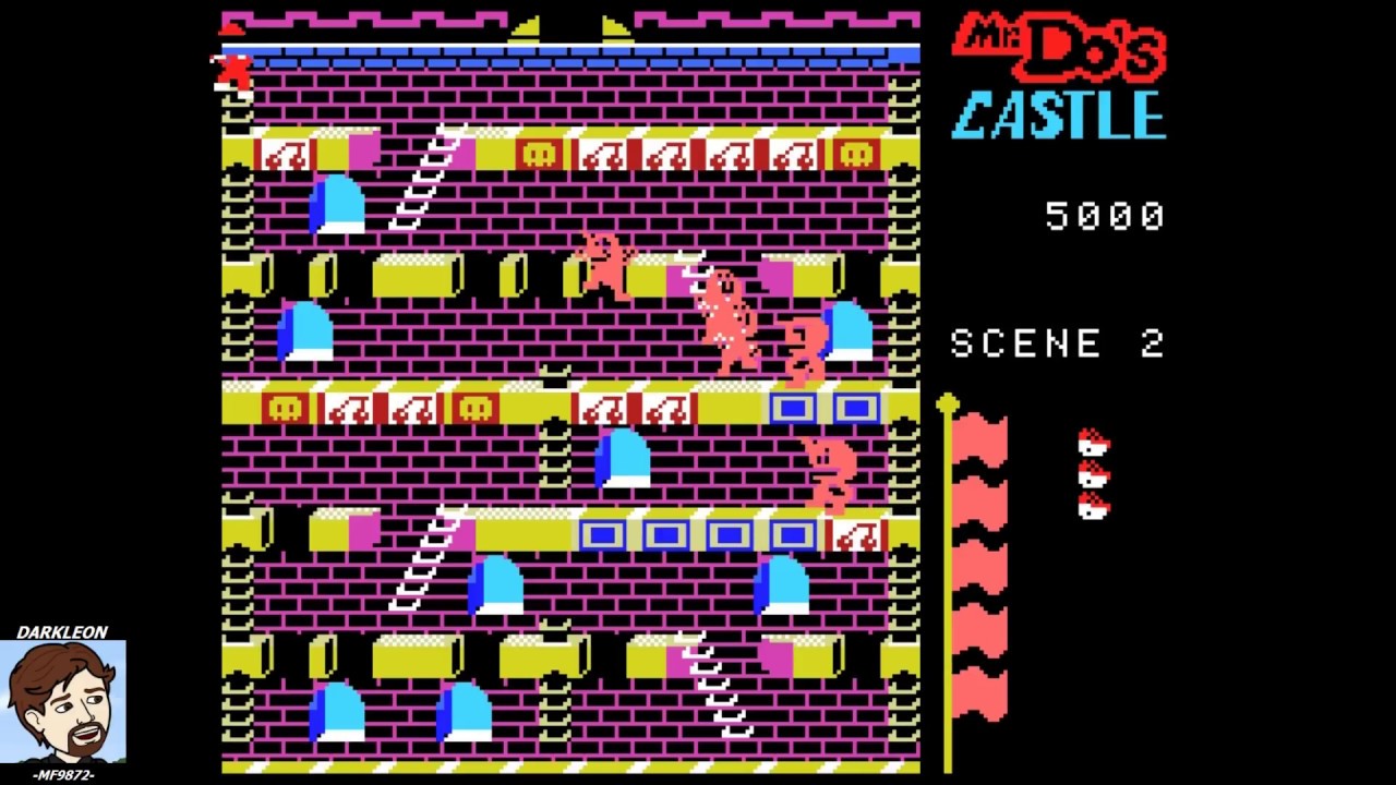 Colecovision - Mr. Do's Castle - YouTube