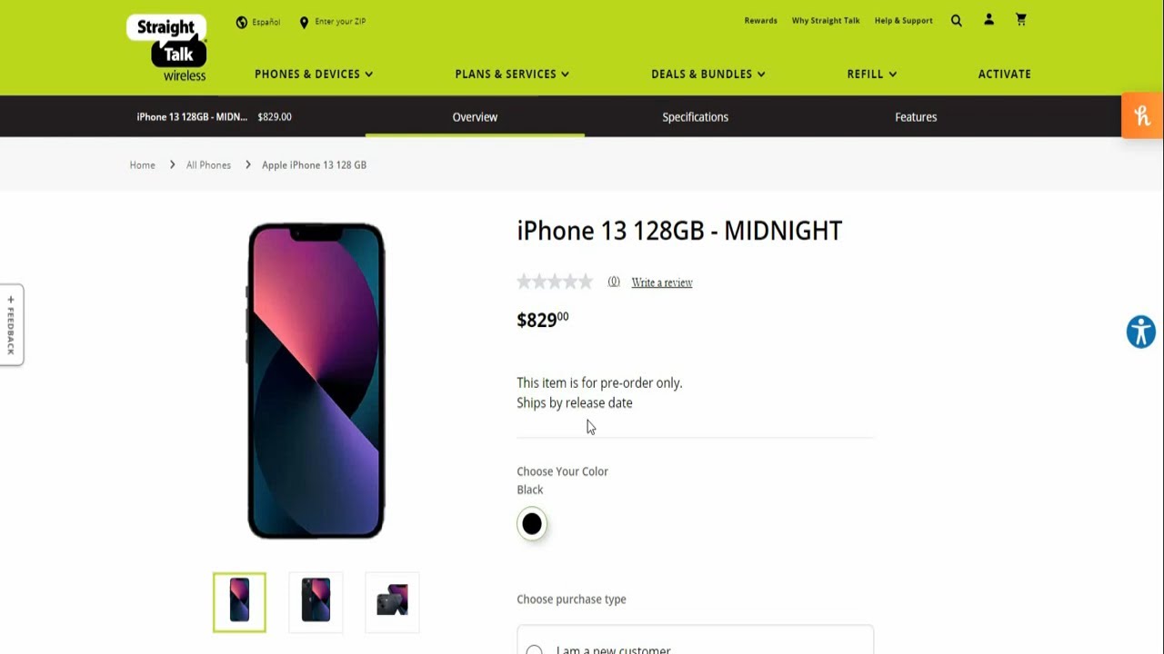 Apple iPhone 13 | Straight Talk - YouTube