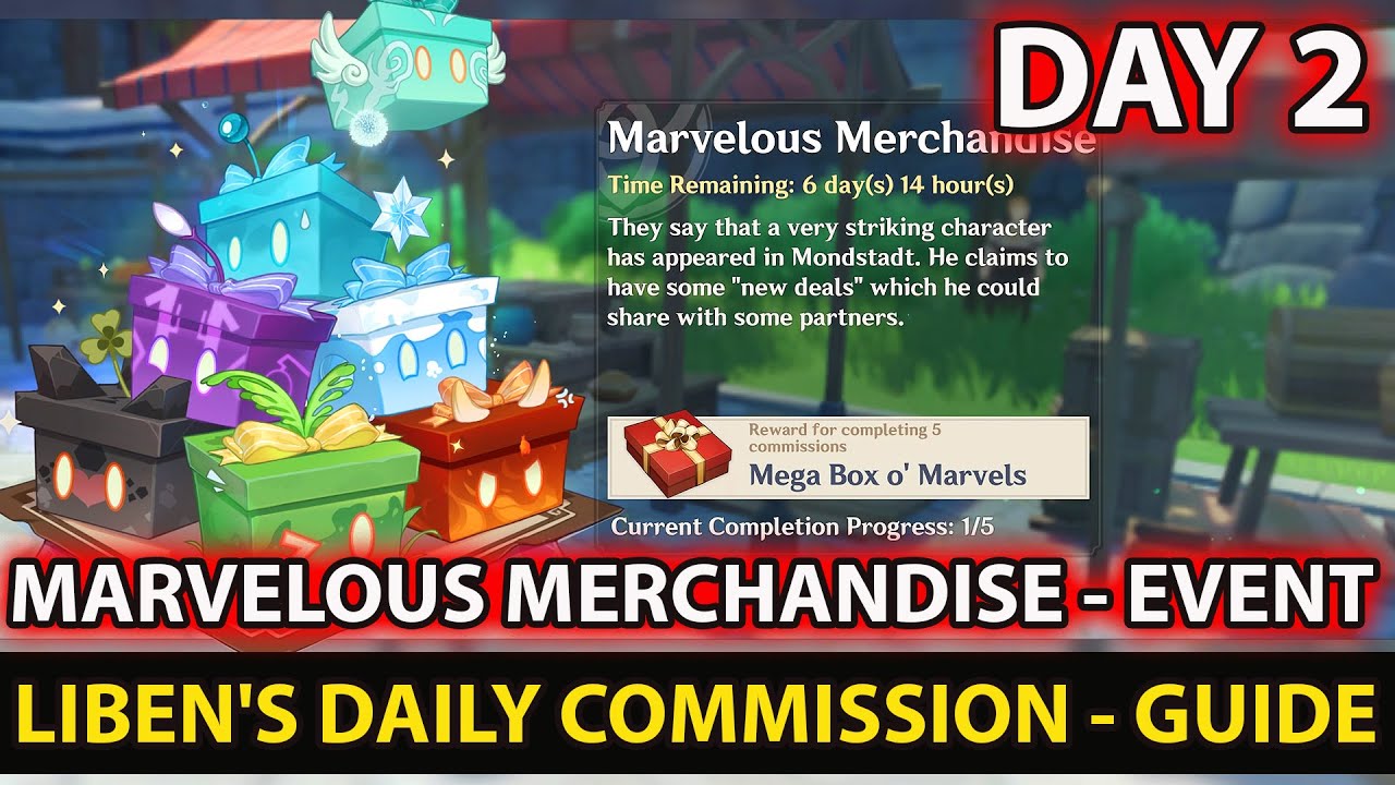 Genshin Impact - How To Complete Liben's Daily Commission Day 2 ...