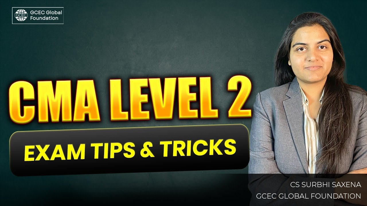 CMA-US Level-2 Exam Preparation | How to pass Your CMA Exam in Your ...