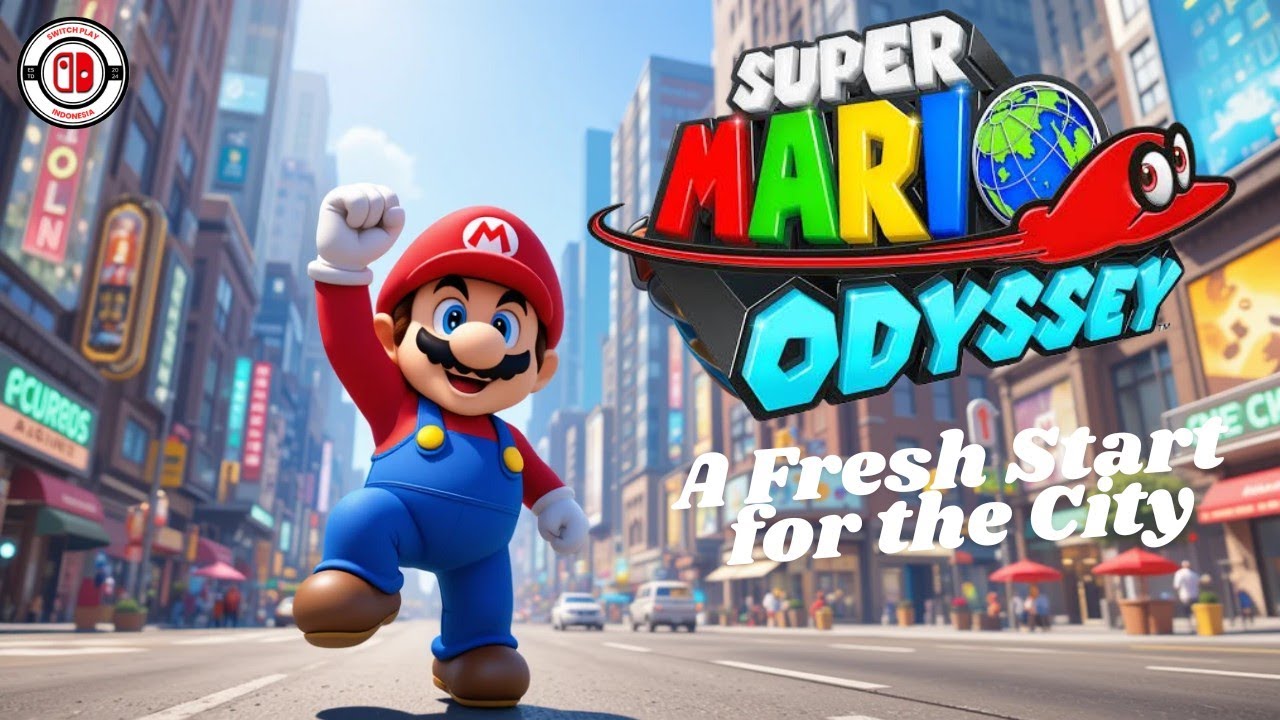 Super Mario Odyssey – A Fresh Start for the City! - YouTube