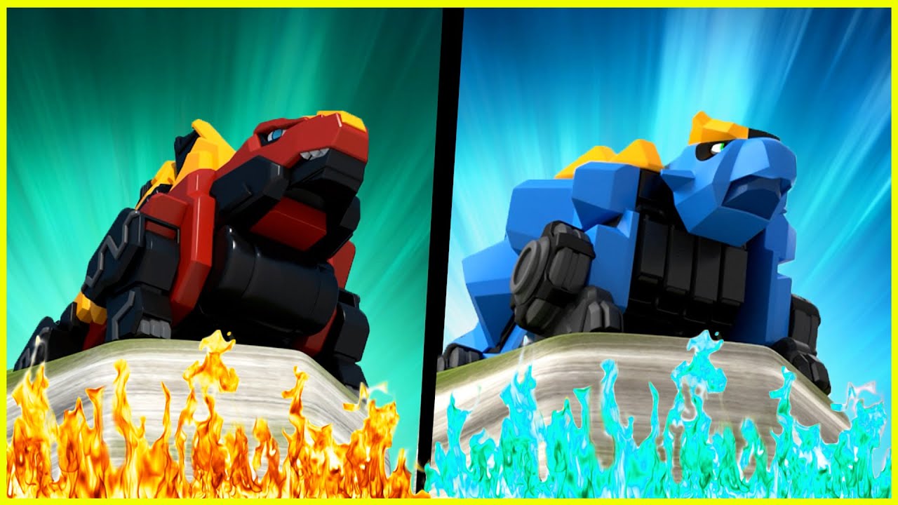 DINOCORE | Dinosaur Power Returns | Power Rangers Cartoon | Cartoons ...