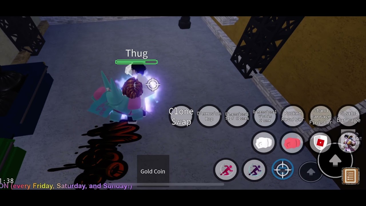 D4C Combo (YBA Roblox) - YouTube