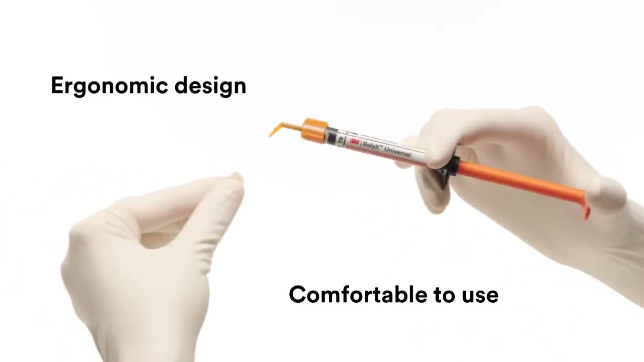 3M RelyX Universal Automix Syringe Video "Ergonomic Design" - YouTube
