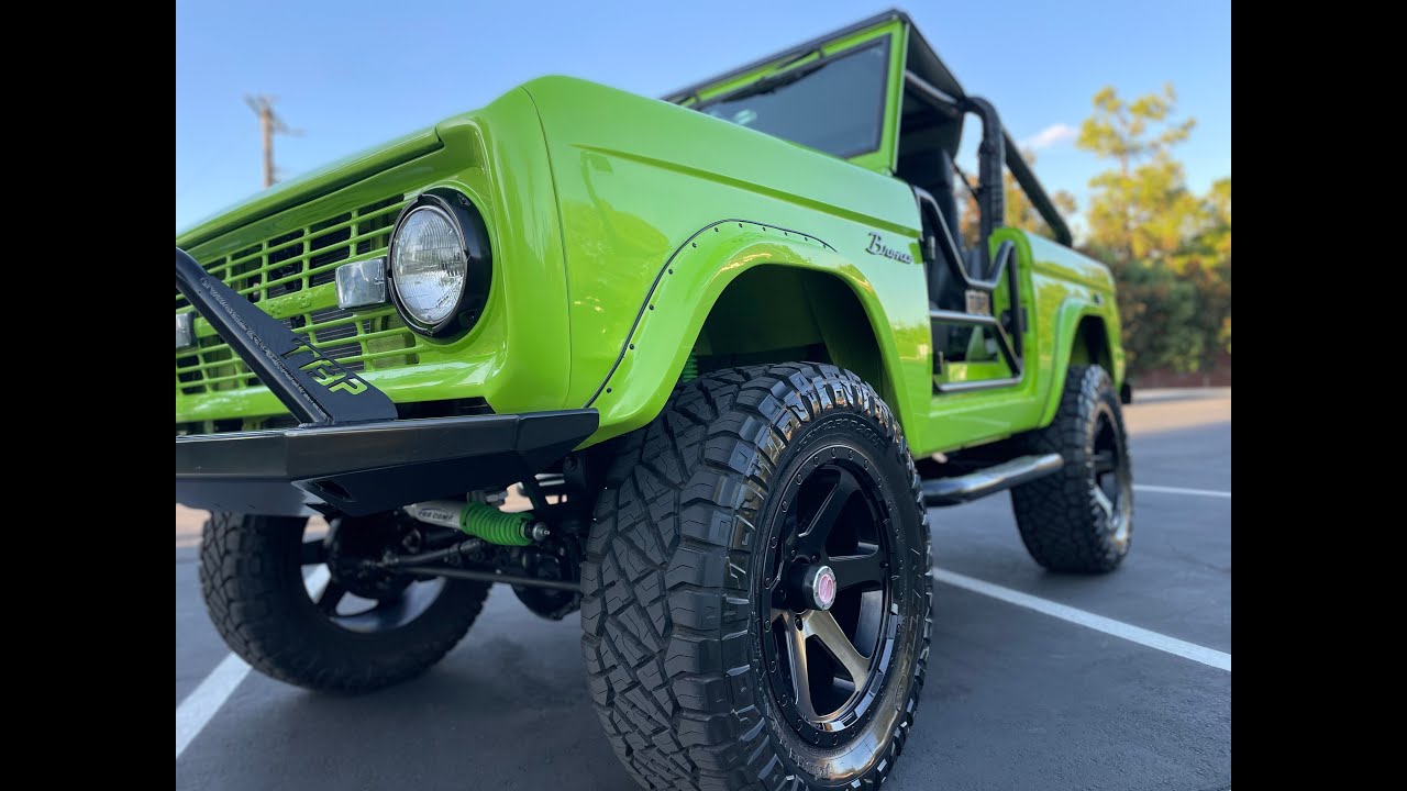 1973 Green Bronco - YouTube