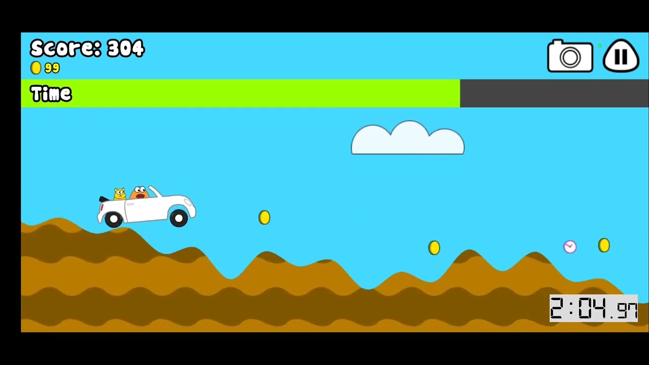Pou Speedrun: Hill Drive Survive (4:52) - YouTube
