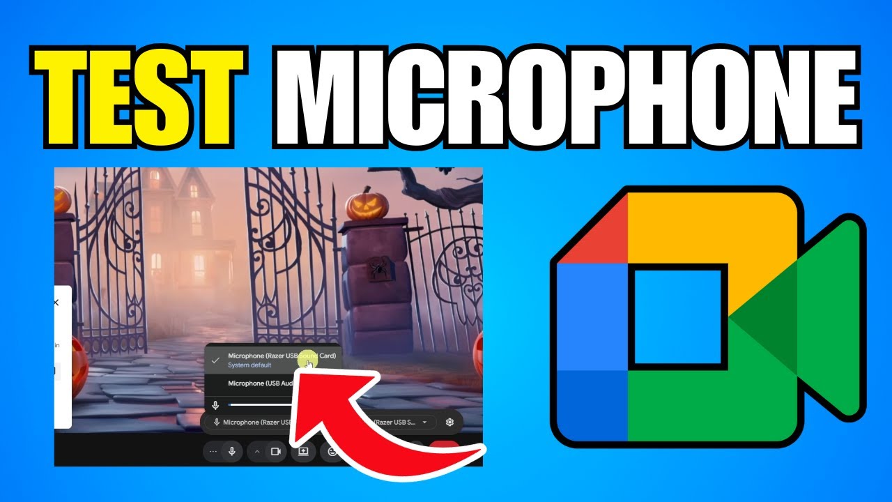 How To Test Microphone In Google Meet – Audio Device Check (Step By ...