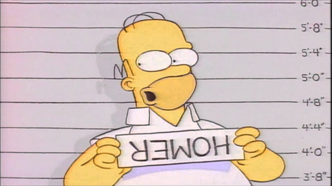 The Simpsons - Robbery - 1993 - Butterfinger Commercial - YouTube