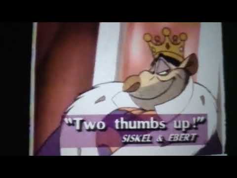 Disney Channel The Great Mouse Detective 1993 USA TV Advert
