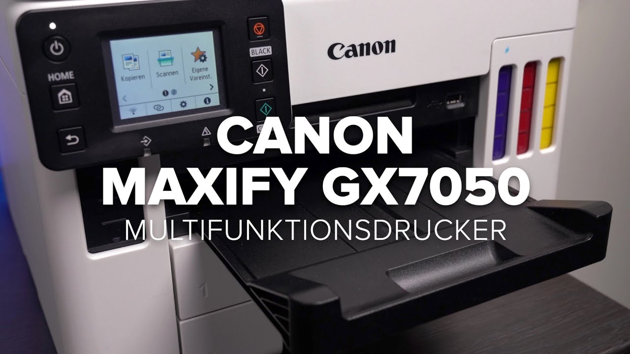 Canon Maxify GX7050 im Test: Teuer, aber günstig?! So viel kostet der ...