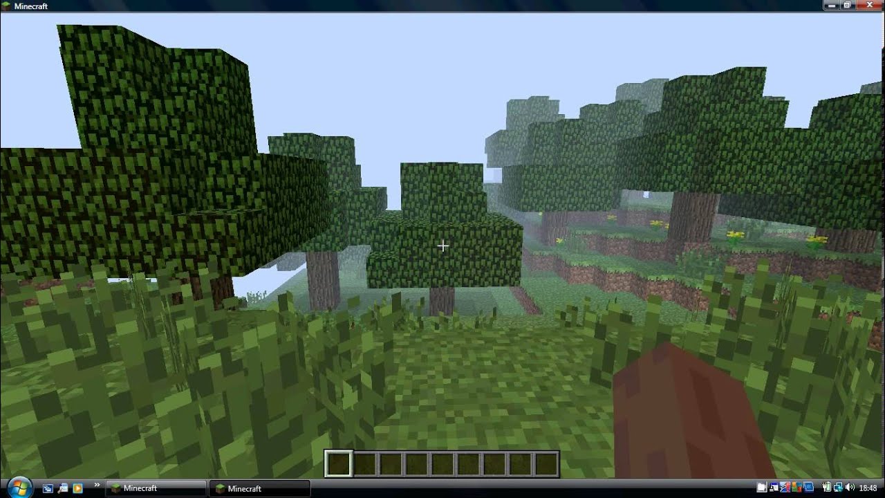 Minecraft episode 1 Look Around - YouTube