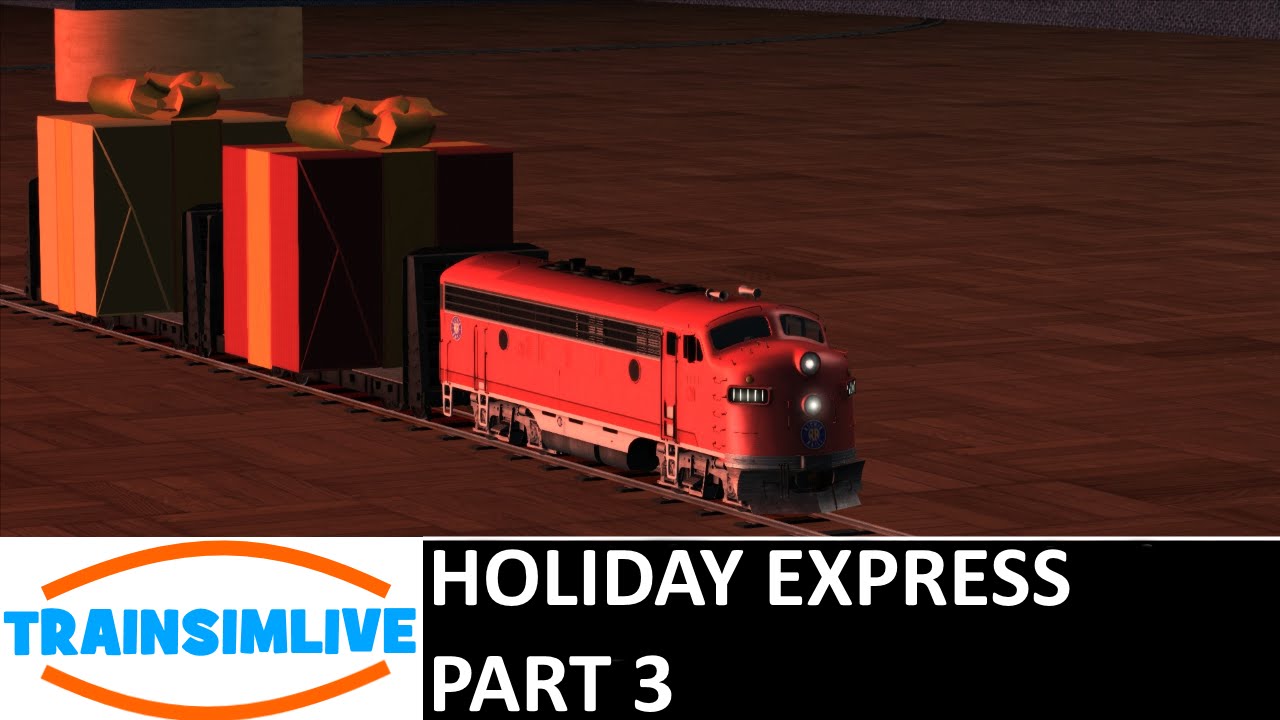 Let's Play Train Simulator 2016 - Holiday Express #3 - YouTube