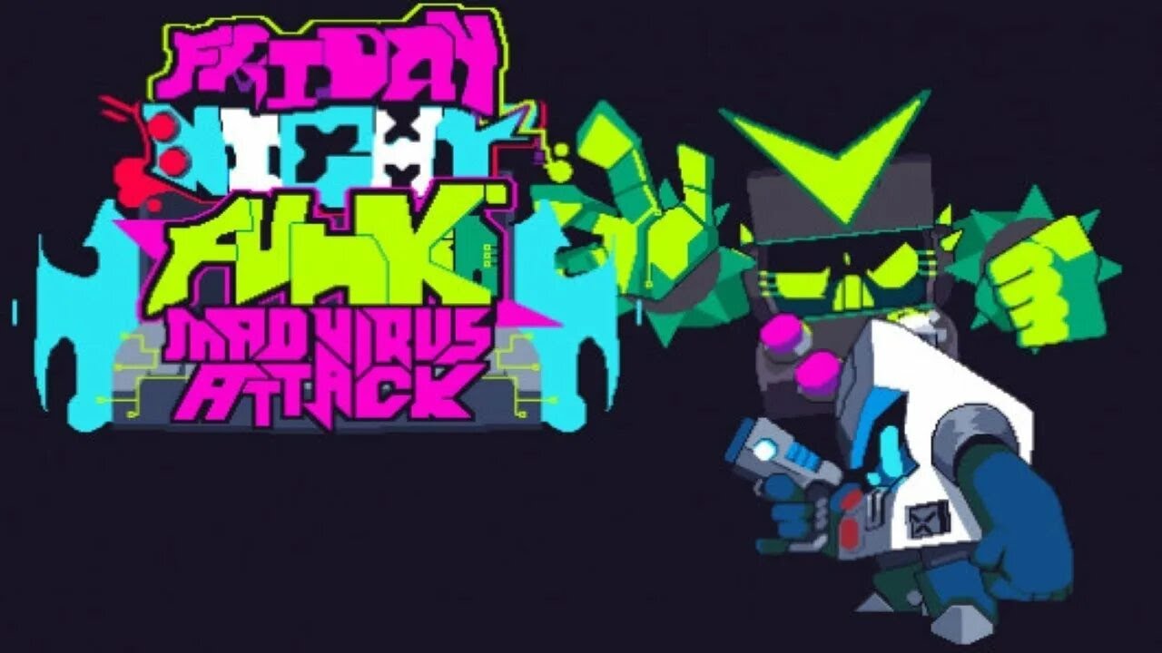 Friday night Funkin vs 8 - bit :( - YouTube
