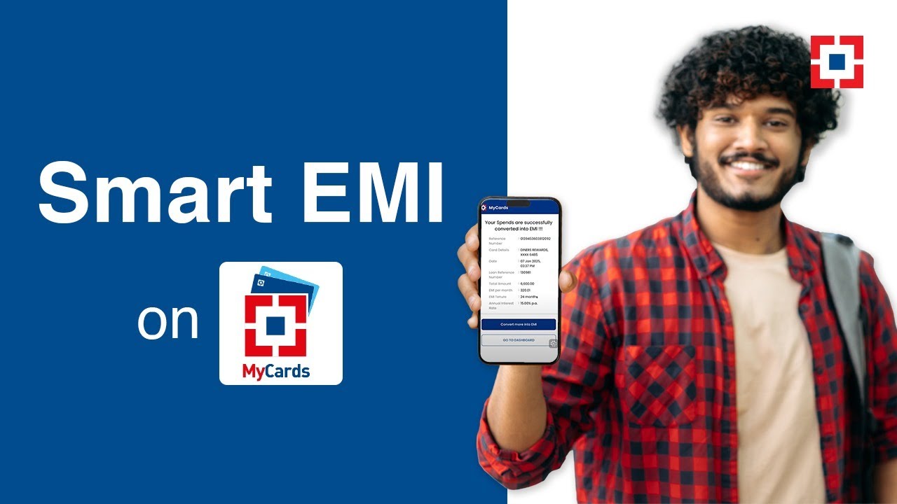 You Can Easily Convert Purchases to Smart EMI on HDFC Bank MyCards ...