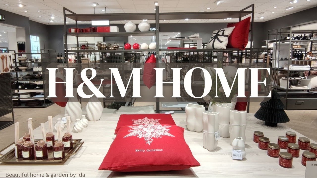 H&M HOME | What's in store in December? | Full tour - YouTube