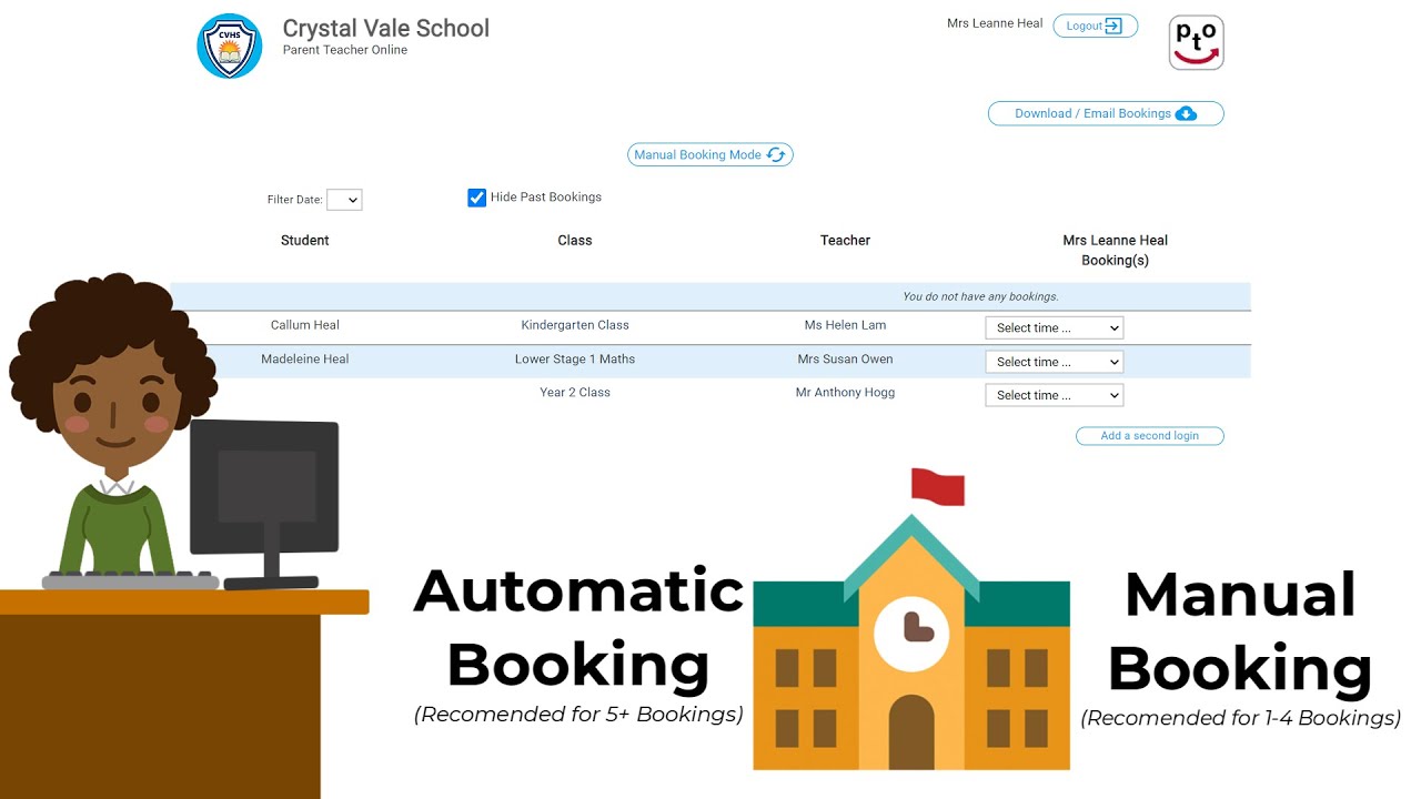 Event Booking - PTO - YouTube