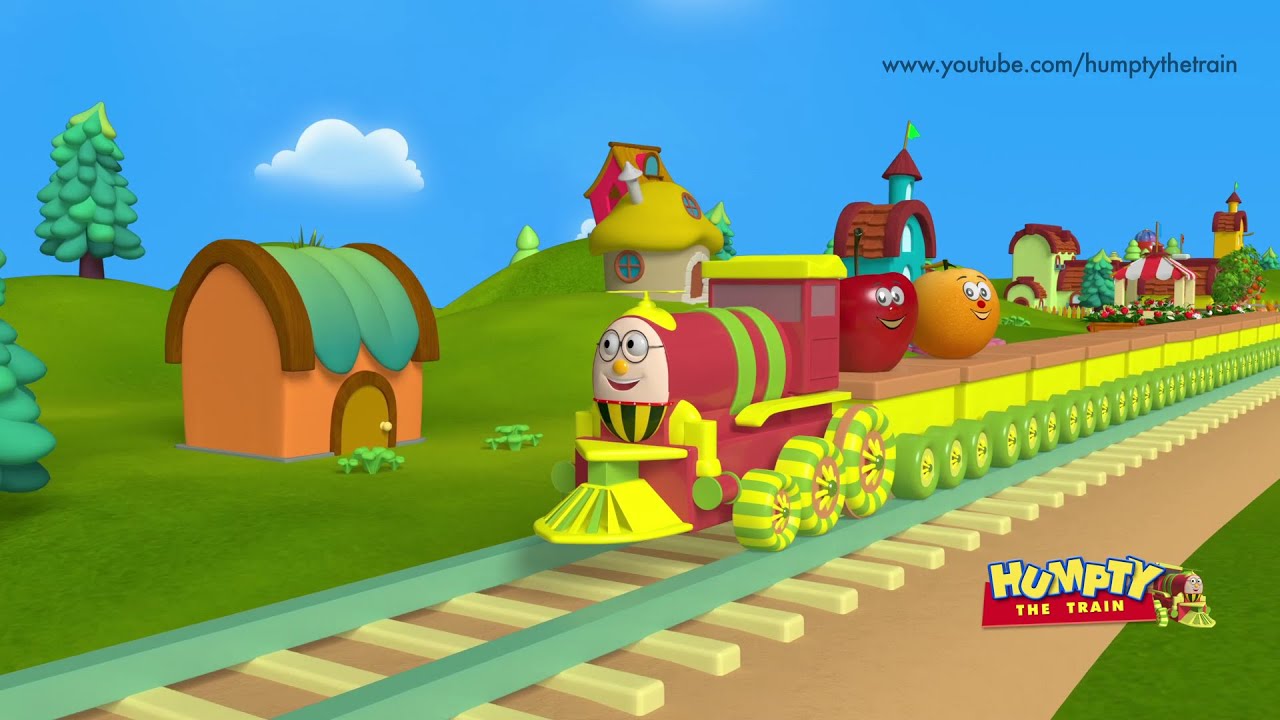 Humpty the Train On a Fruits and Numbers Ride | Humpty the Train ...