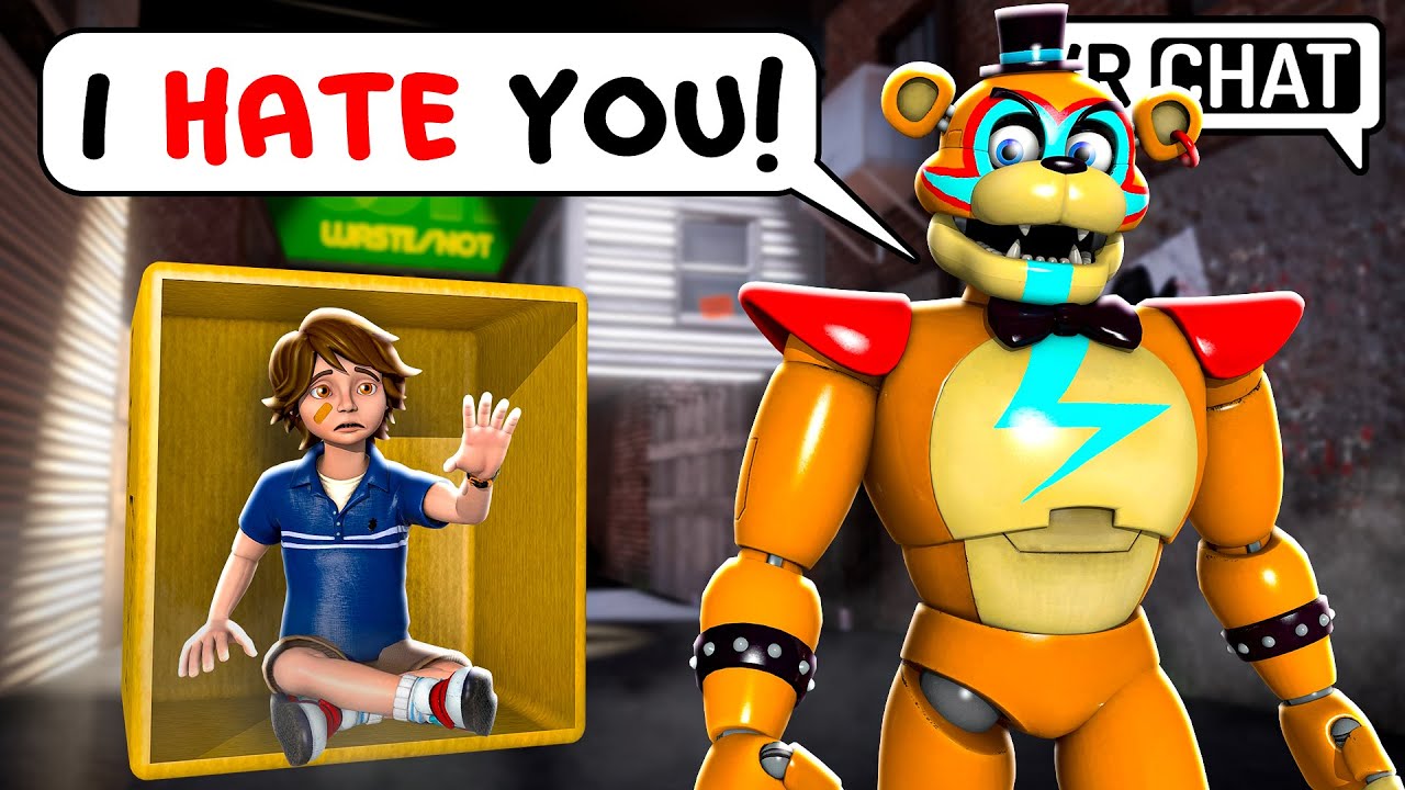 Glamrock Freddy HATES GREGORY in VRCHAT - YouTube