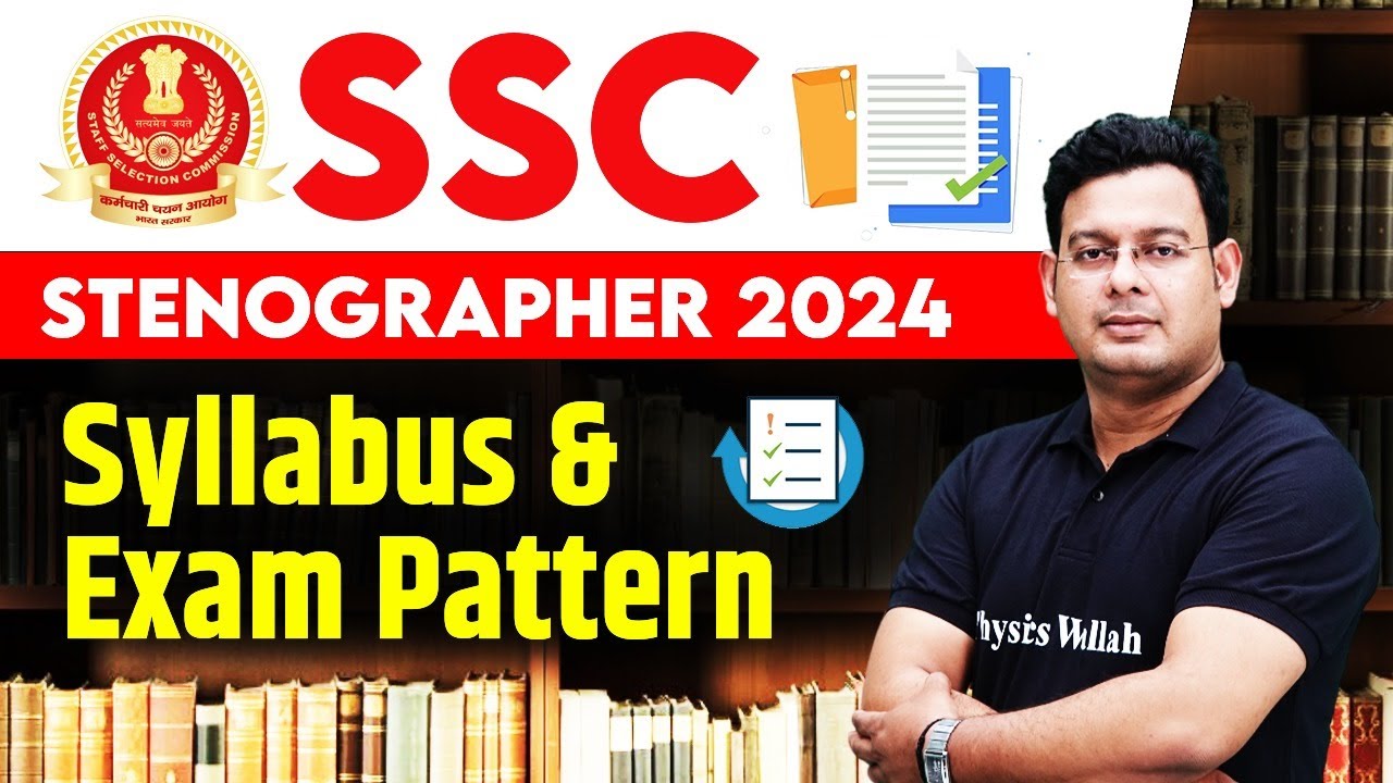 SSC Stenographer 2024 | SSC Stenographer Syllabus | SSC Steno Exam ...