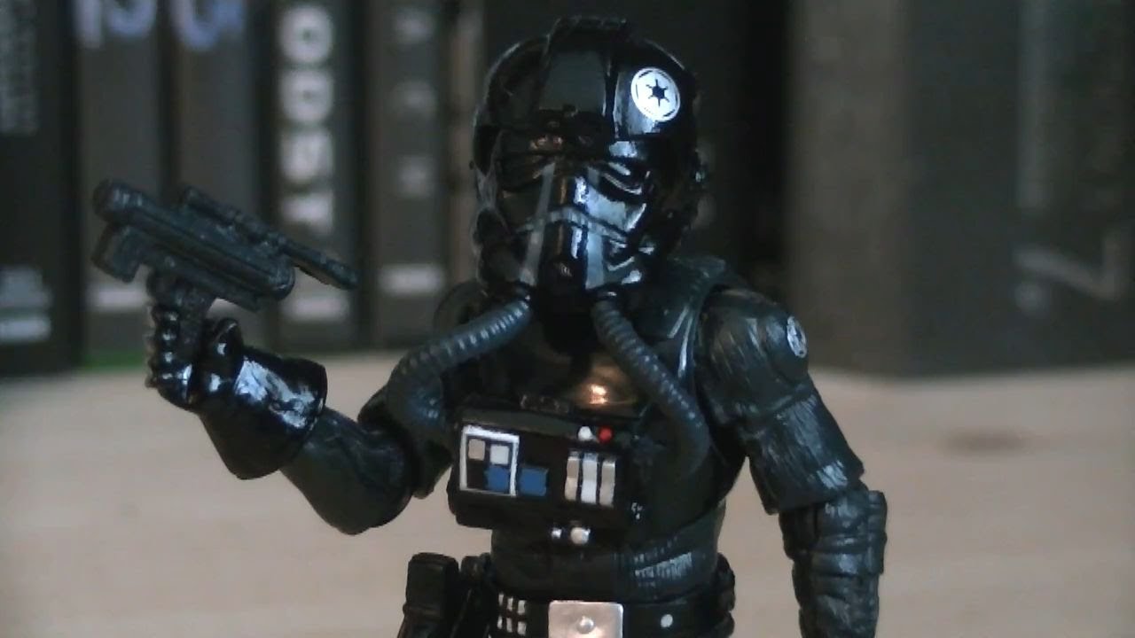 Star Wars Legacy Collection Black Squadron Tie Pilot (Droid Factory ...