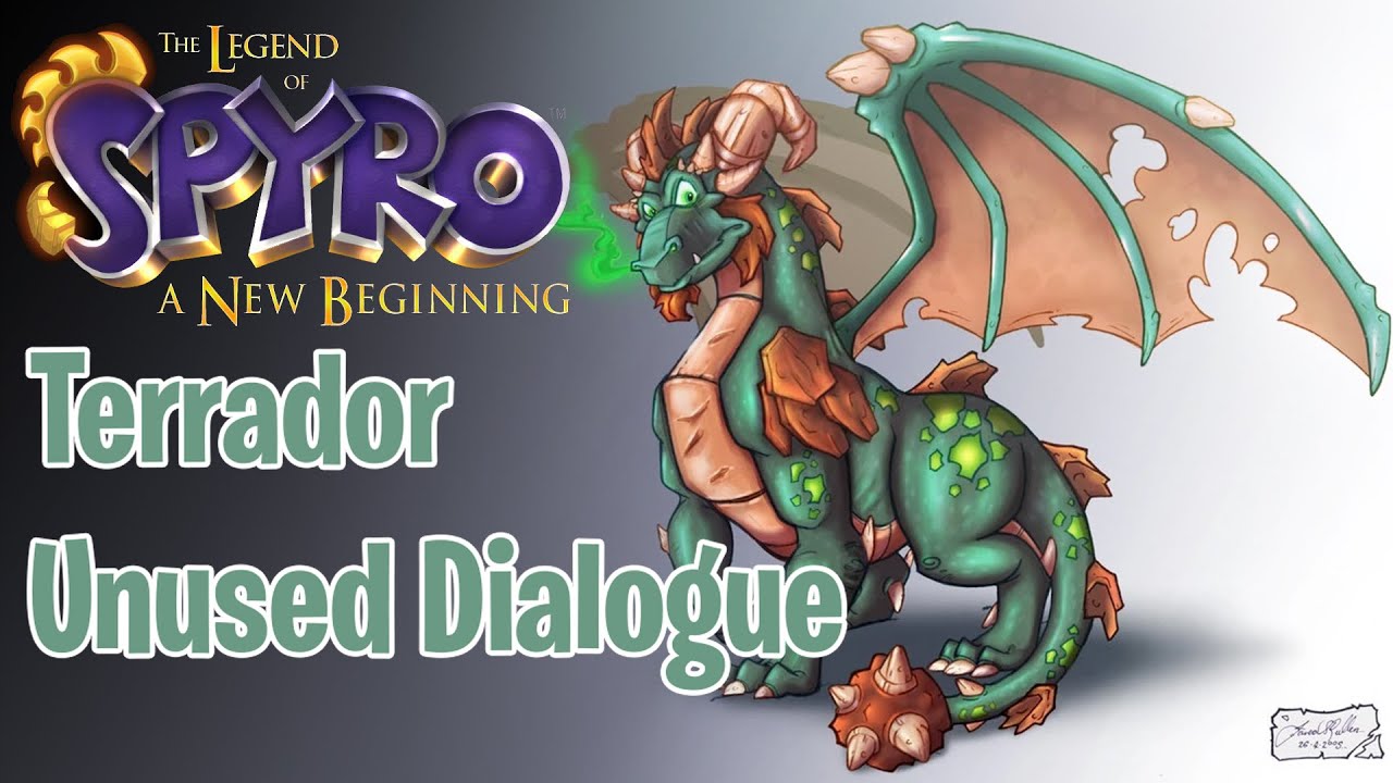 Terrador- Unused Voice Lines- The Legend of Spyro: A New Beginning ...