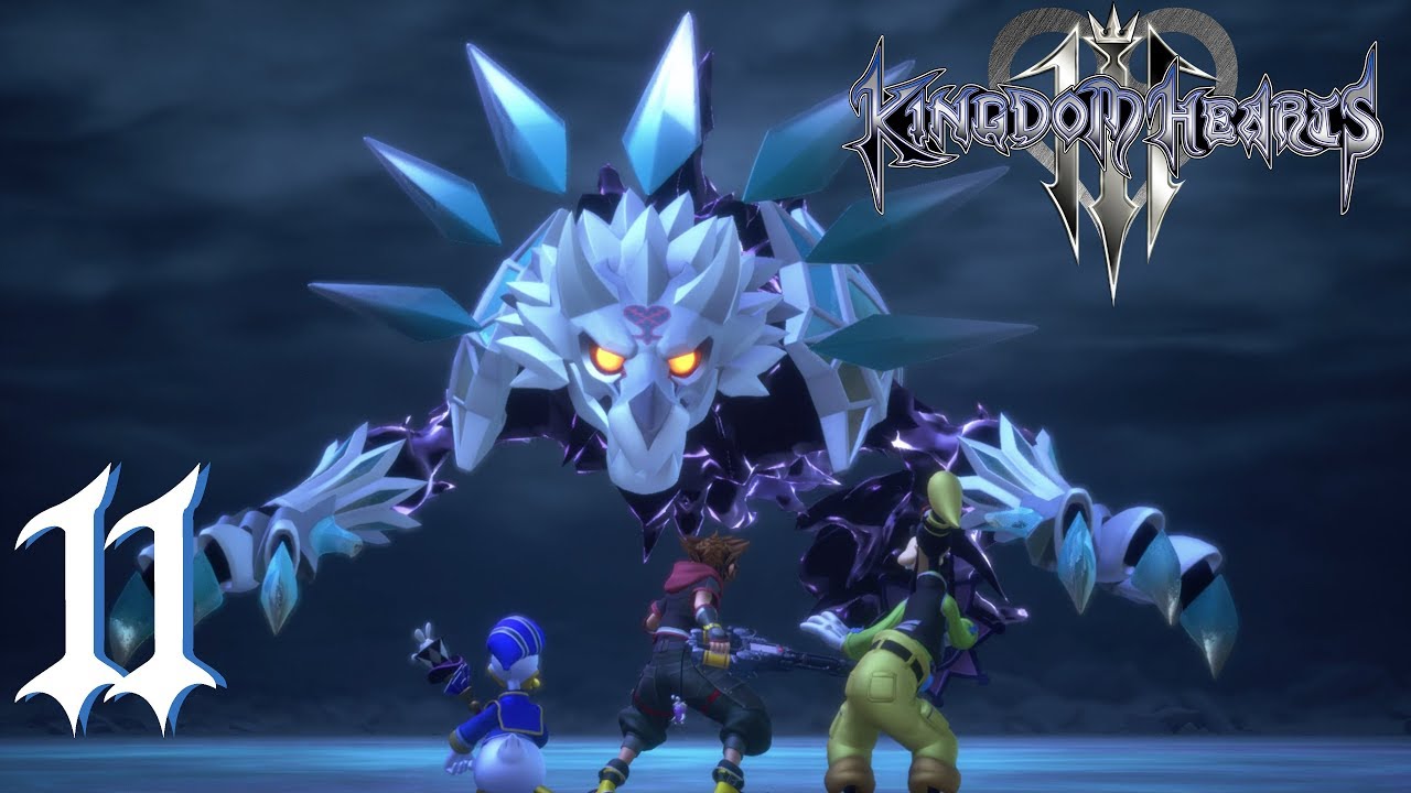 Kingdom Hearts III: Skoll - Boss Fight #11 [1080p 60fps] - YouTube
