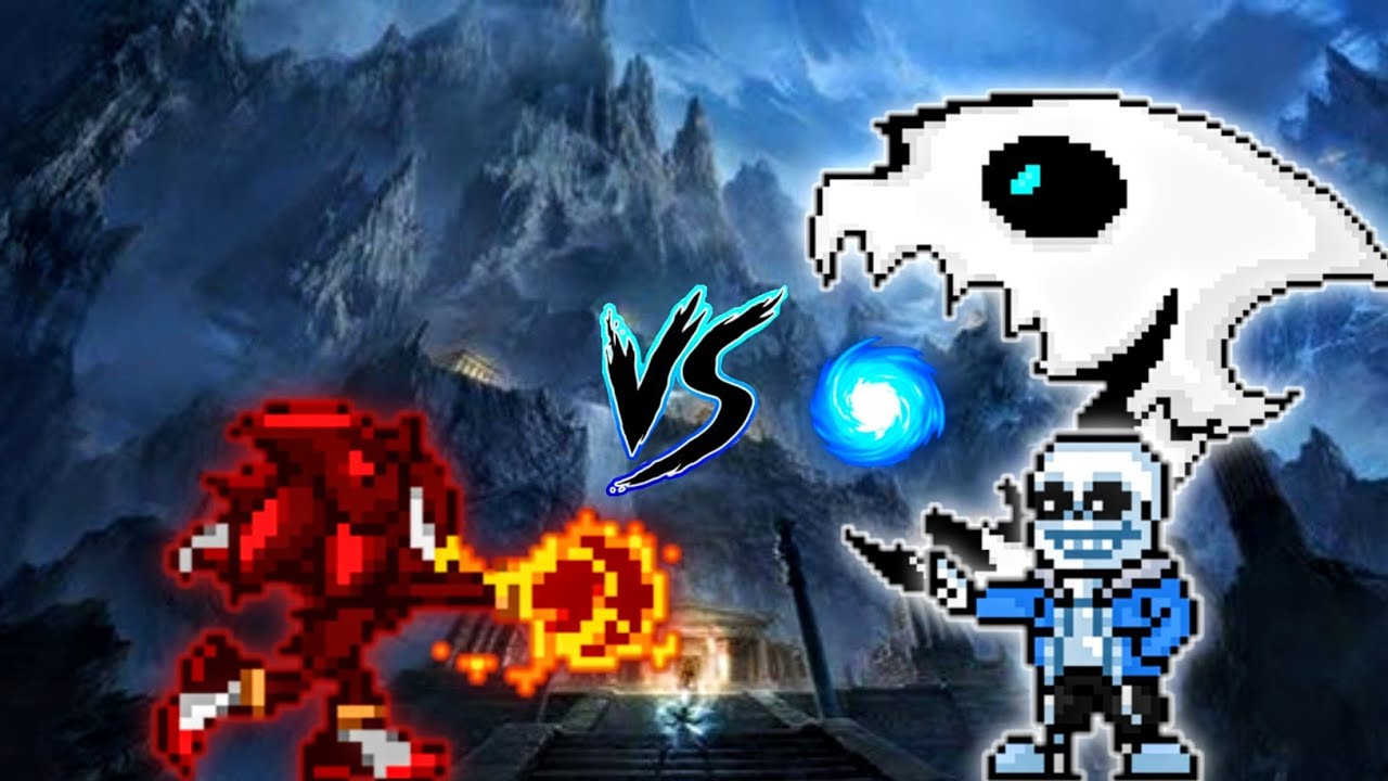 Dark Shadow V2 (New) VS Classic Sans in Jump Force Mugen - YouTube