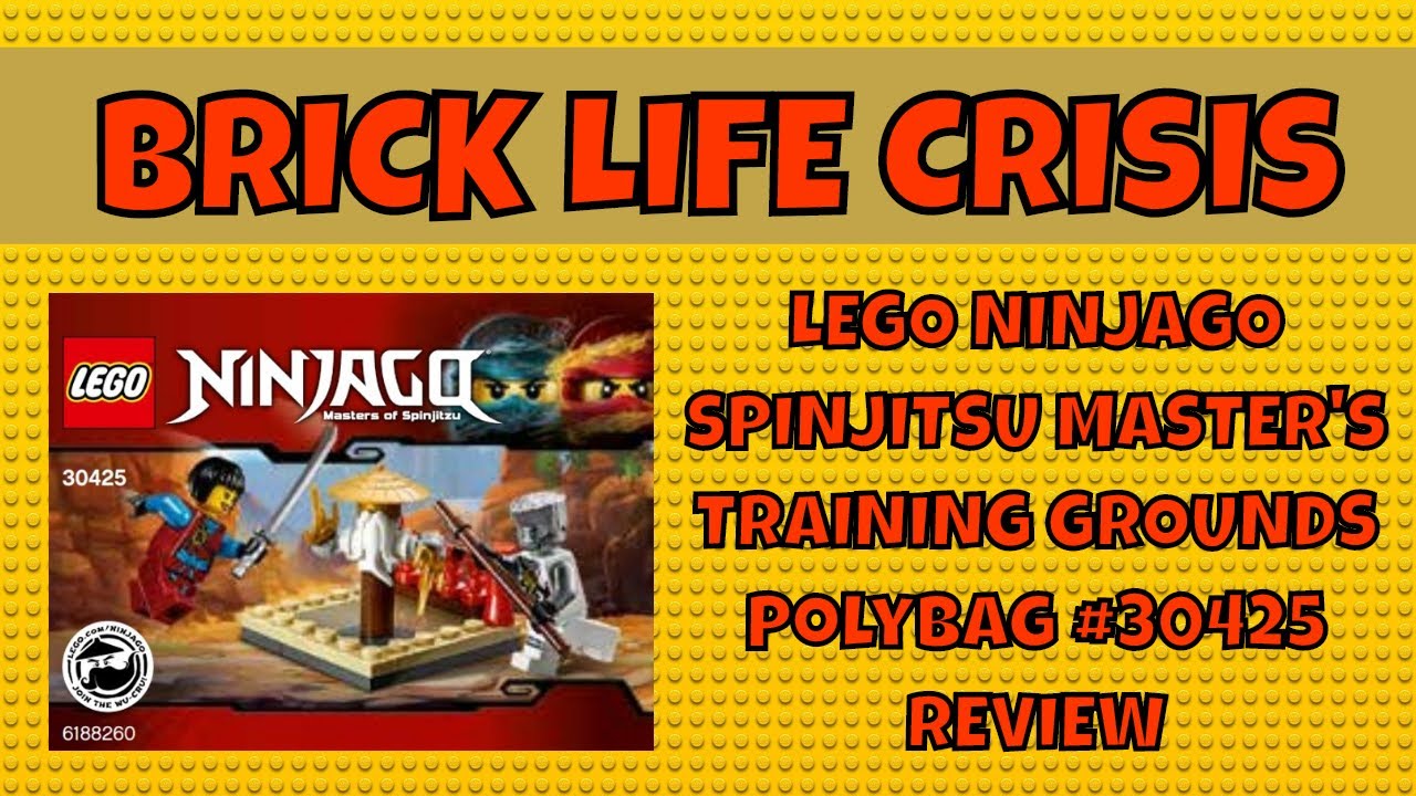 Lego Ninjago Spinjitsu Master's Training Grounds (30425) - YouTube