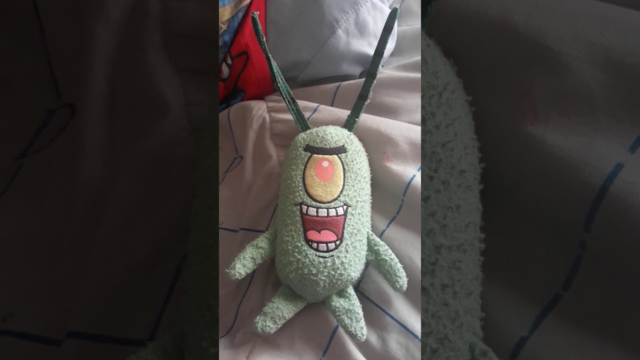 Sheldon J. Plankton (Plush) - YouTube