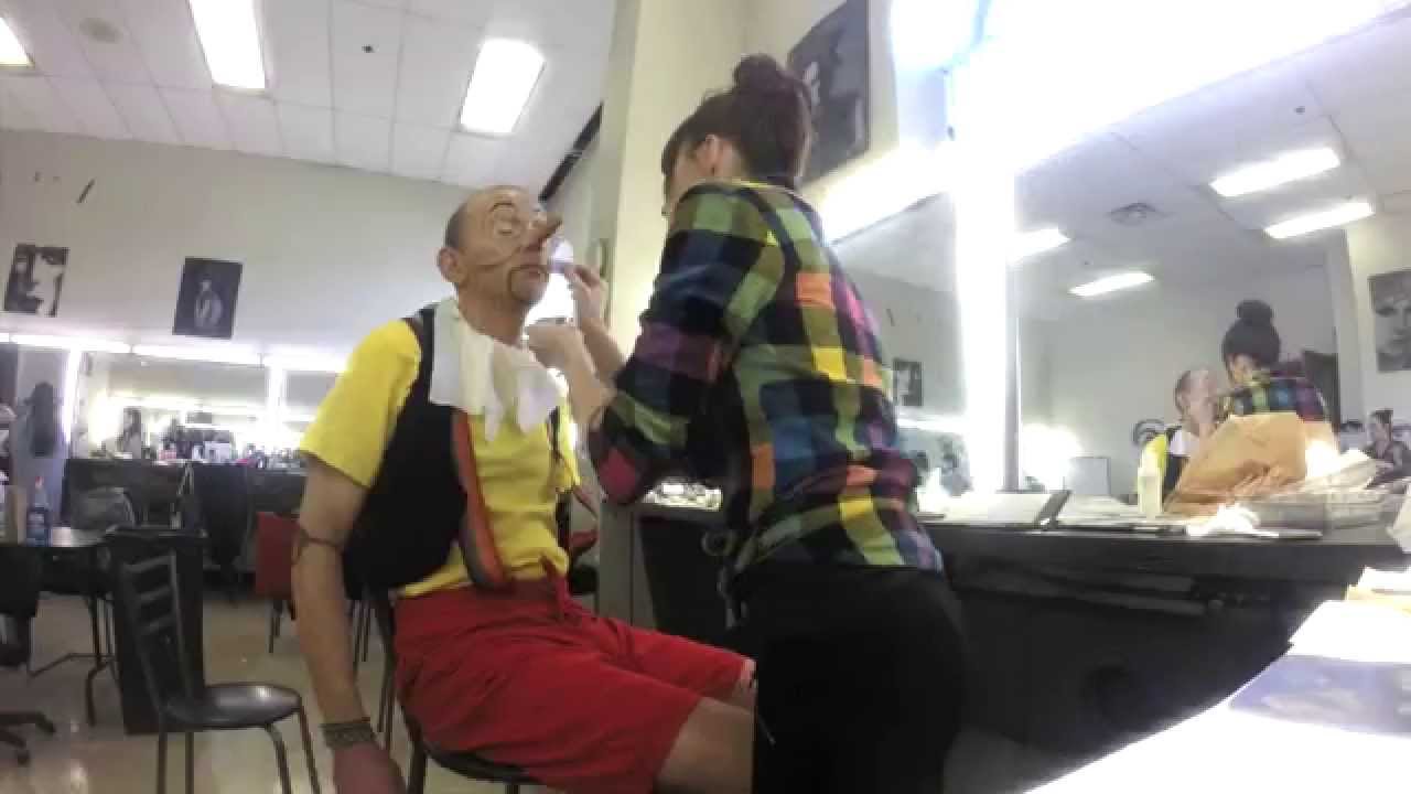 Pinocchio Makeup - YouTube