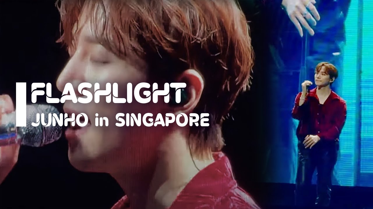 【JUNHO THE MOMENT 2023】LEE JUNHO FAN MEETING IN SINGSPORE ♥ FLASHLIGHT ...