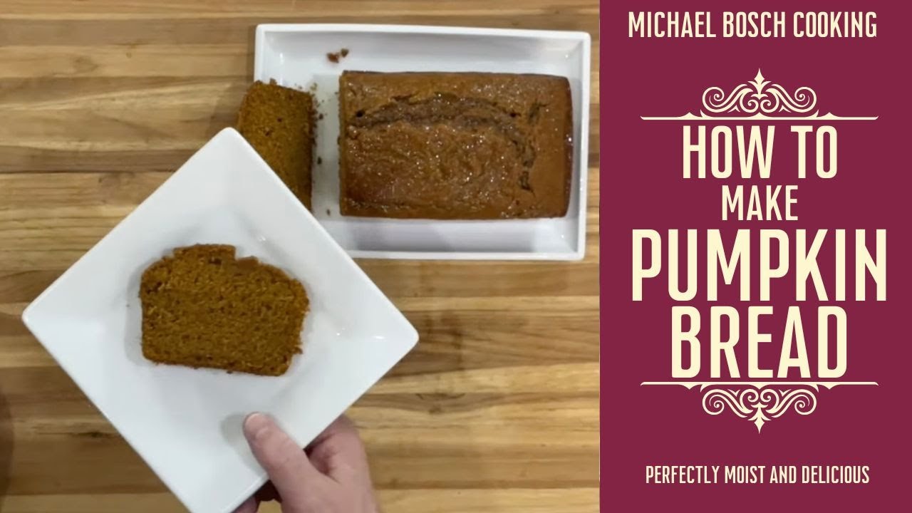 How to Make Moist and Delicious Pumpkin Bread | Easy Recipe | Michael ...