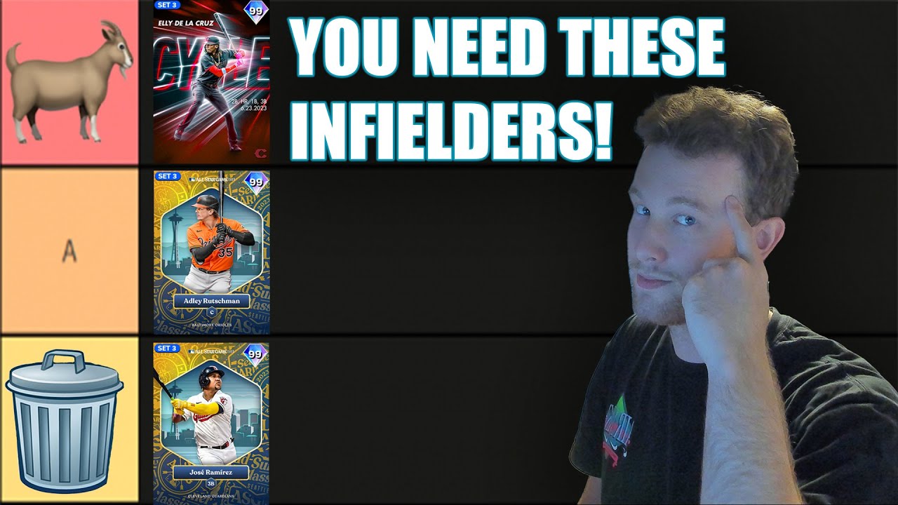 The Best INFIELDERS | MLB The Show 23 Infield Tier List - YouTube