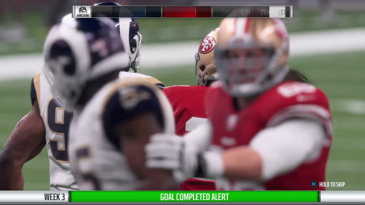 Madden NFL 18 rams vs 49ers - YouTube