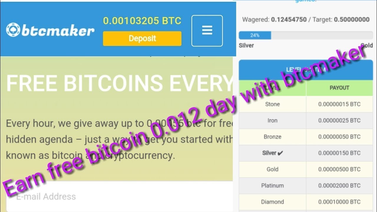 Btcmaker.io Farming Tricks No Referrals No investment earn bitcoin faster and easier - YouTube