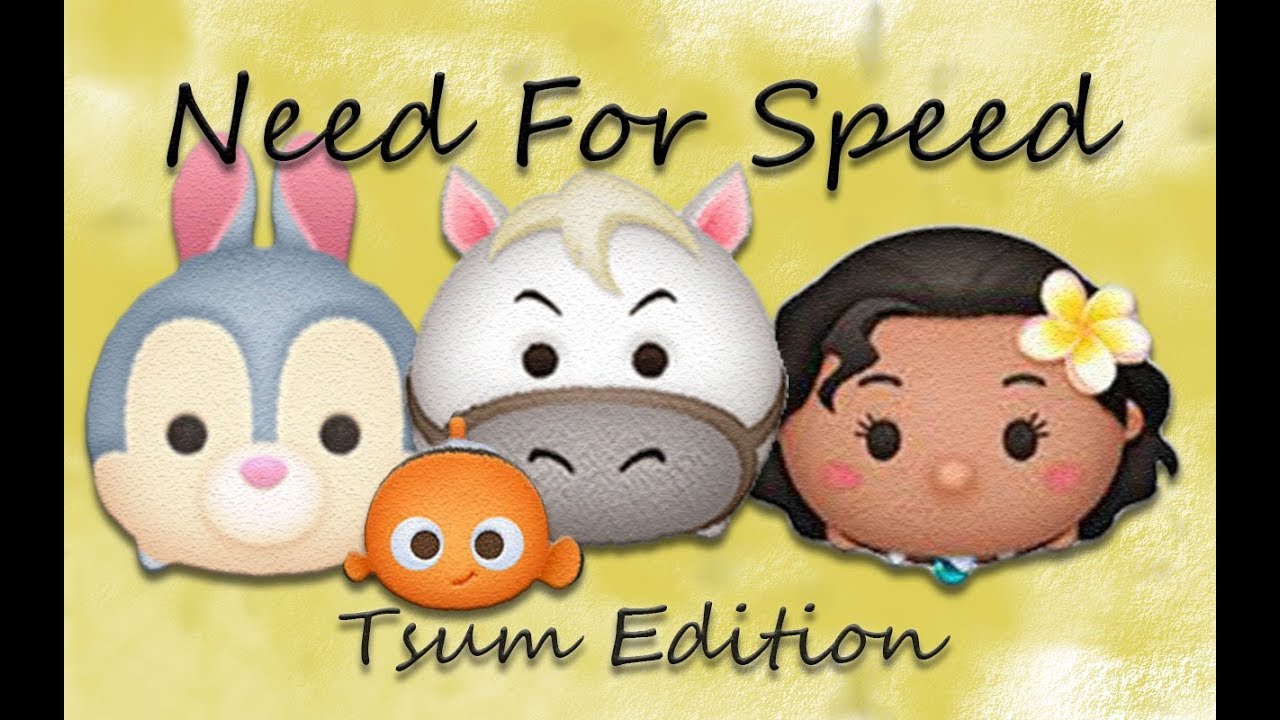 Line Disney Tsum Tsum - The Speed Stars! - YouTube