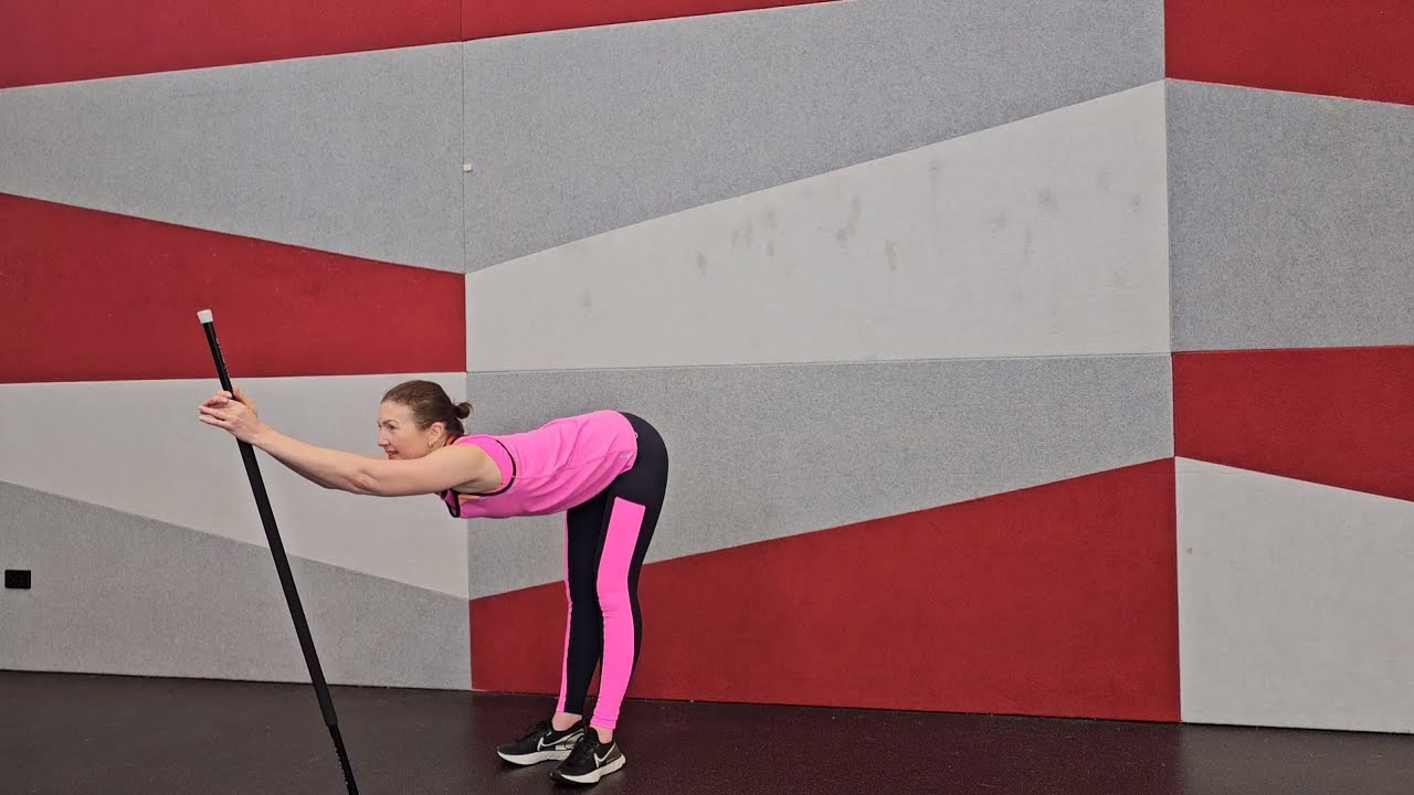 Posture and Back Strengthening with a Gymnastic Stick. Essential ...