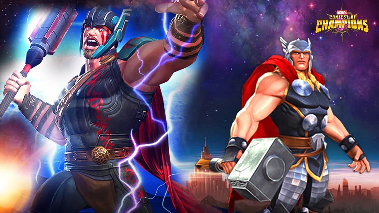 THOR vs THOR | MCOC | Second Account Gameplay | Marvel Contest of ...